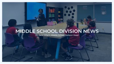 Middle School Division News: August 23, 2024 | News | The Winston School